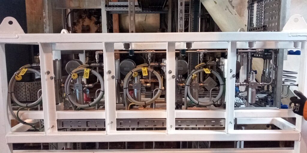 Sodium hypochlorite dosing skid | ICR Integrity | Integrity through ...