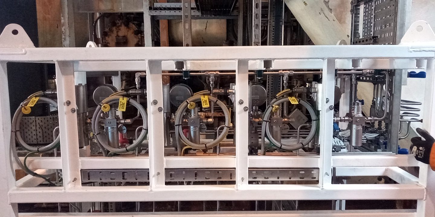 Sodium hypochlorite dosing skid | ICR Integrity | Integrity through ...