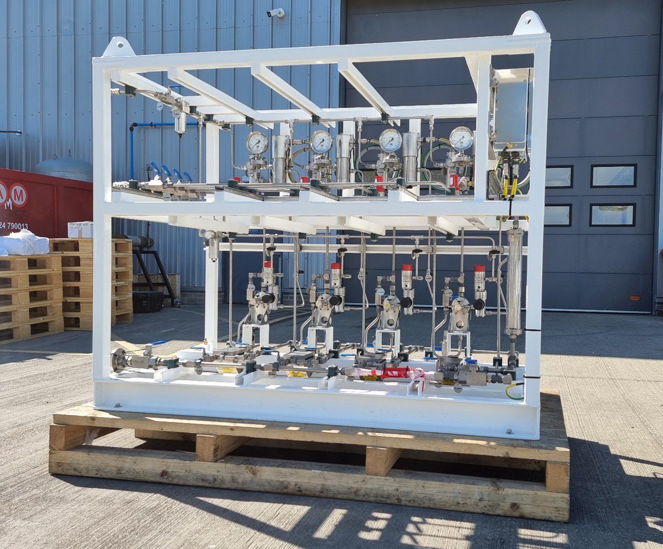 Sodium hypochlorite dosing skid | ICR Integrity | Integrity through ...